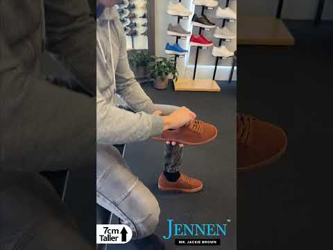 Modern Comfort, Classic Lift | Mr. Jackie Brown 7cm Taller Suede Sneakers