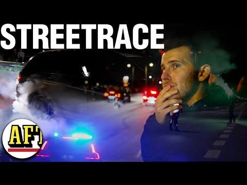 ”Adrenalinet blir när polisen kommer” – Aftonbladet följer med på streetrace