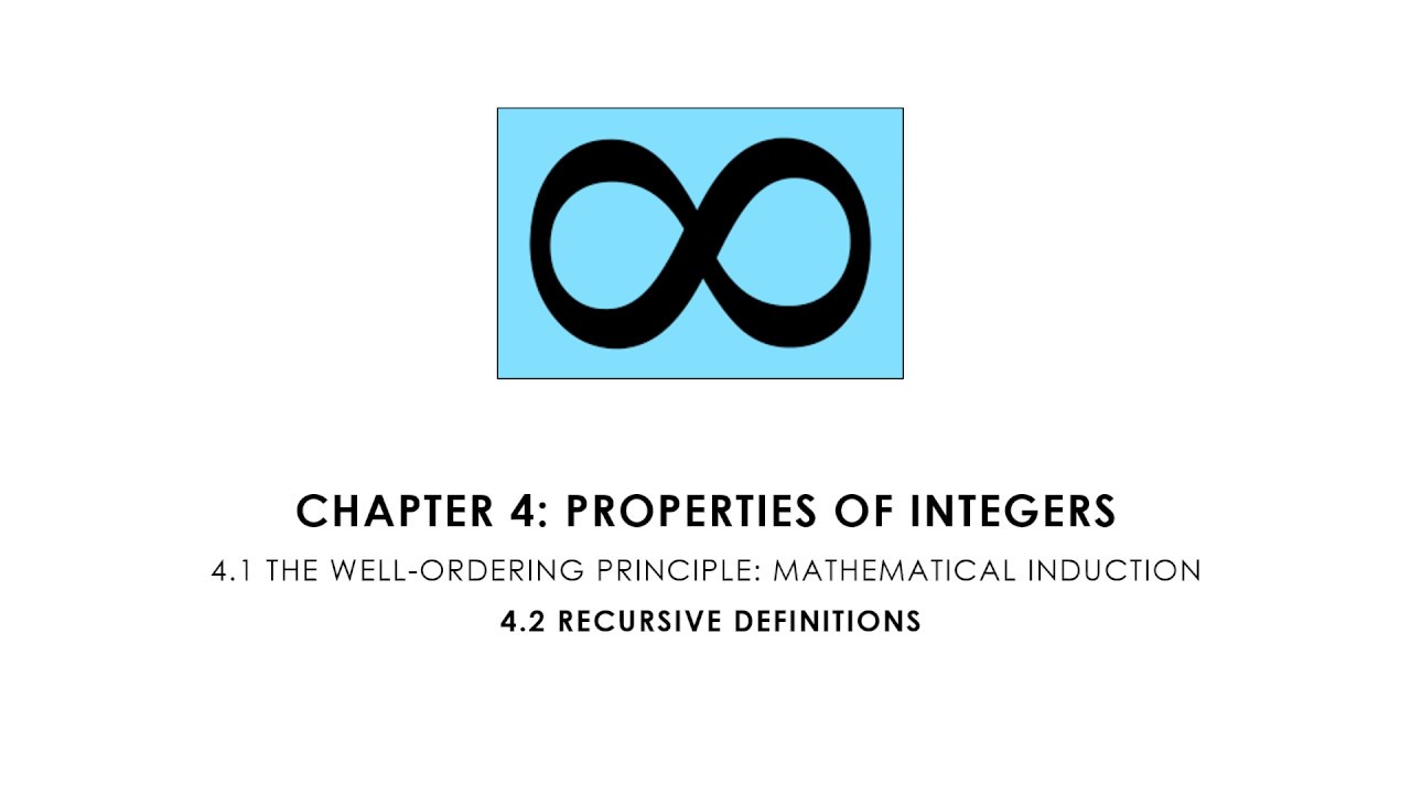 Combinatorics 4.2 Recursive Definitions