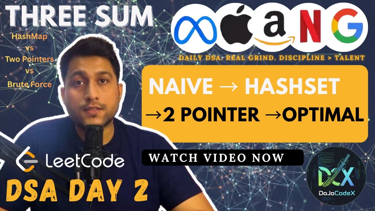 The REAL Way to Solve 3SUM | Why Your Approach Fails & How To Fix It | Day 2