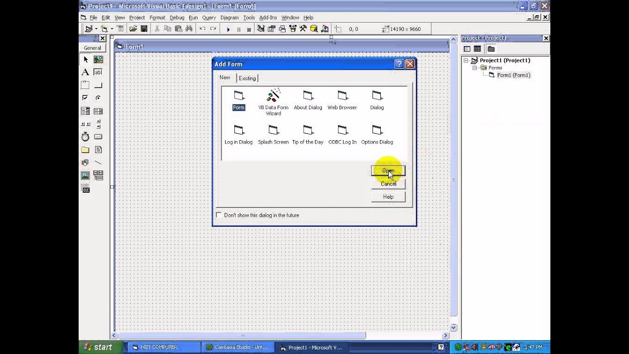 1 Introduction to Visual Basic 6.0
