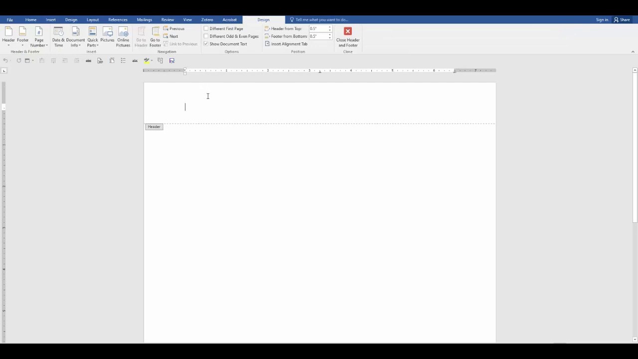 How to insert Running head & page number (APA 6 & 7) (2020; HD)