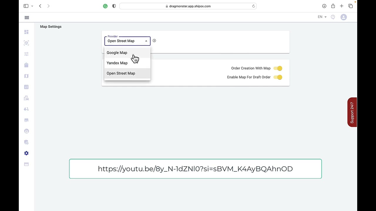 Master Your Delivery Routes: Exploring Map Settings in Shipox