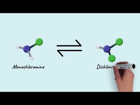 How does NDMA form in chloraminated drinking water and could its formation be curbed?