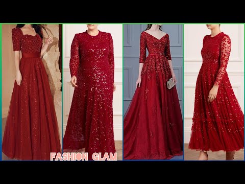 Long French Lace Illusion Ball Gowns/Red Wine Lace Applique Wedding Party Dress/Red Prom Gowns 2022