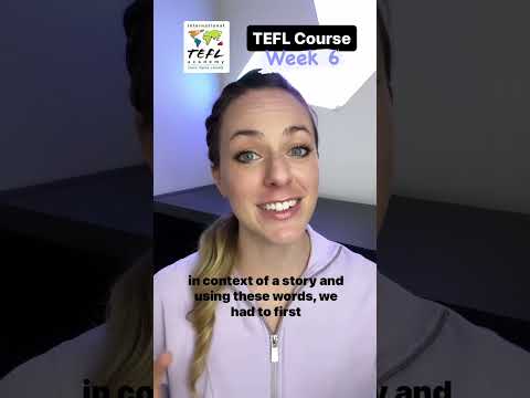 International TEFL Academy Course Review - Week 6 ππ»β¨