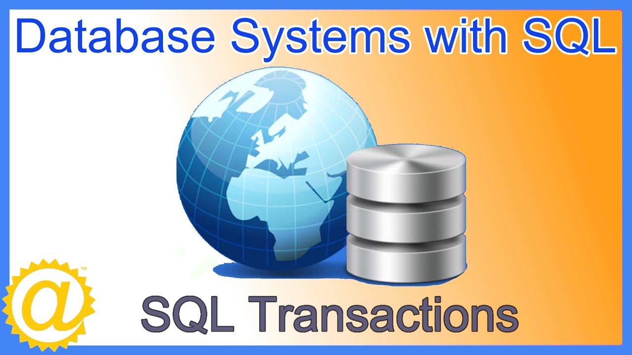 Database Systems - Transactions with SQL - SET TRANSACTION - COMMIT - ROLLBACK - SAVEPOINT