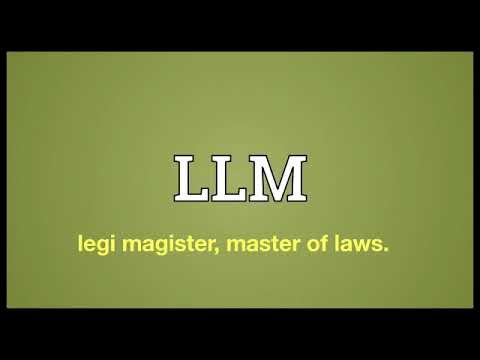 LLM meaning in English Ngawn