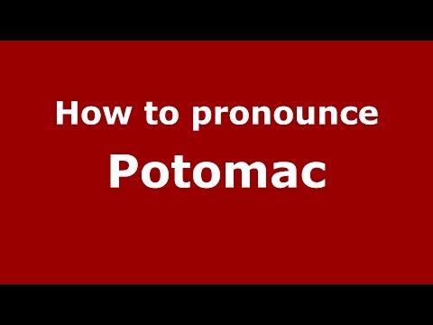How to pronounce Potomac (American English/US) - PronounceNames.com