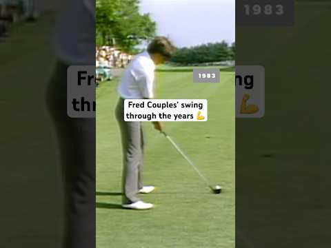Fred Couples' swing through the years 🤩