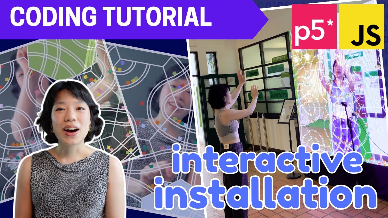 p5.js Coding Tutorial | Interactive Hexagonal Truchet Tiles with ml5.js (Part 3/3)