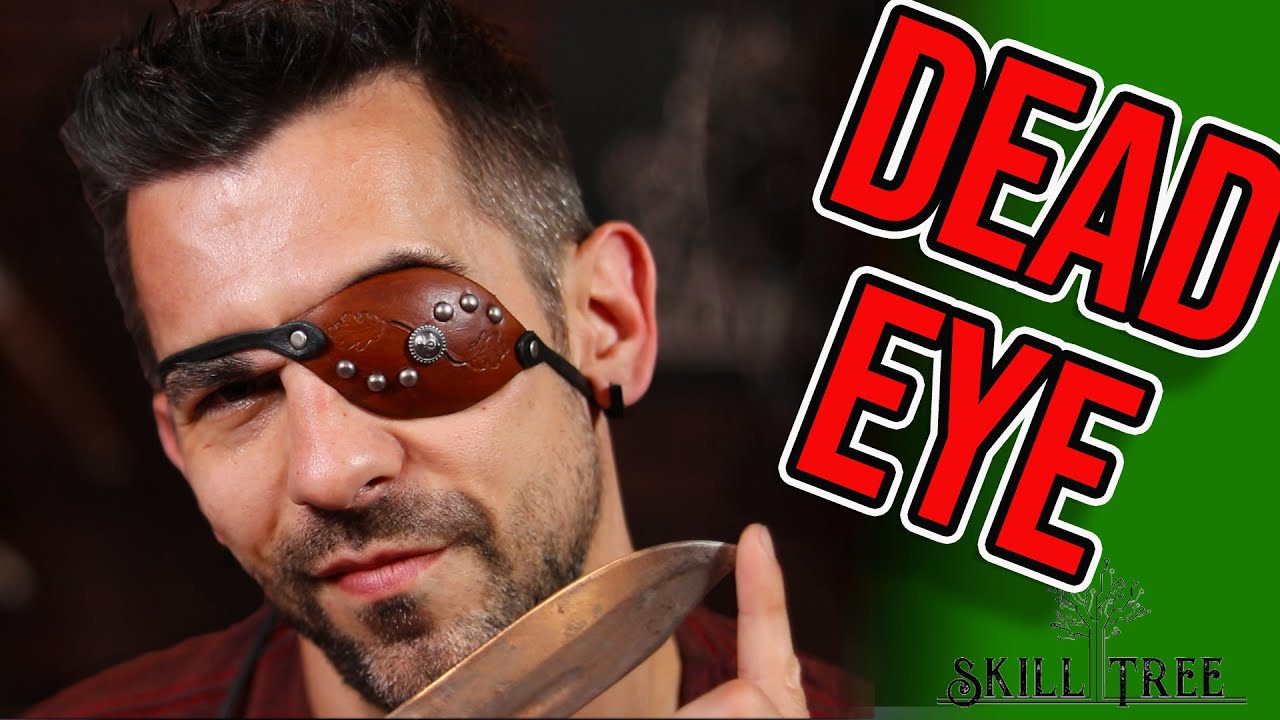 Making a Leather Eye Patch