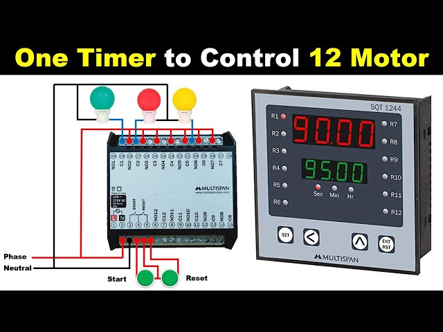 Digital Timer - Selec Sequential Timer PT-380 Service Provider from Pune