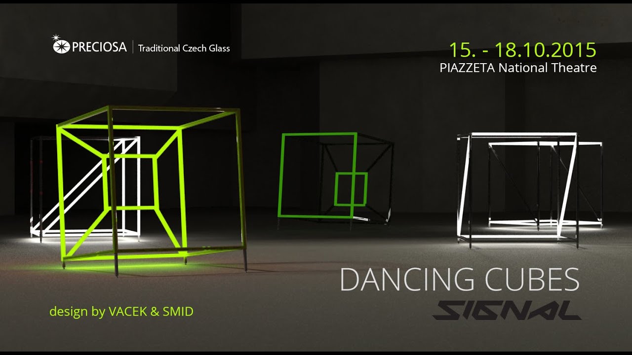 Dancing Cubes - backstage