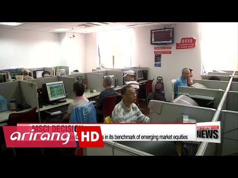 MSCI adds Chinese shares to its key emerging market index