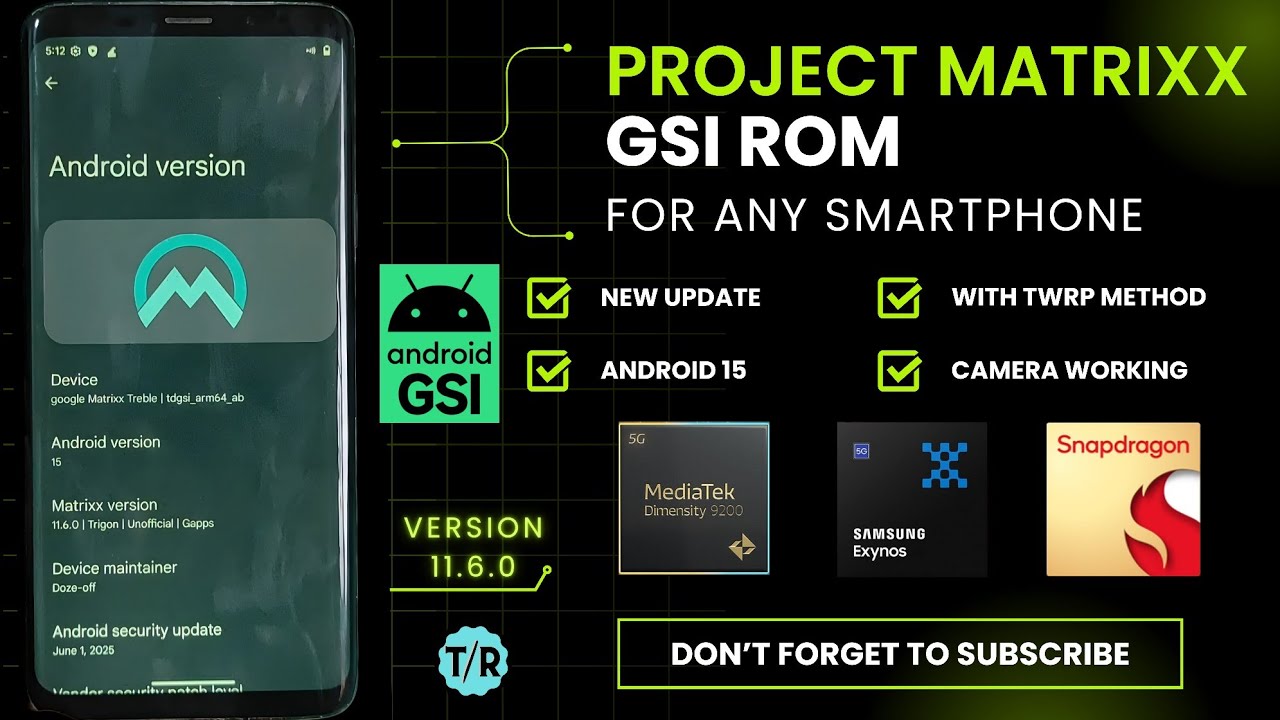 Install PROJECT MATRIXX 11.6 GSI rom on Any Phone Ft. Samsung s9+ #projectmatrixx #gsi #gsiroms 