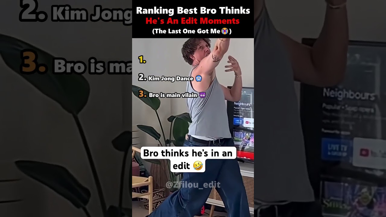 Ranking Best Bro Thinks He's An Edit Moments 🤣#heenaprajapati