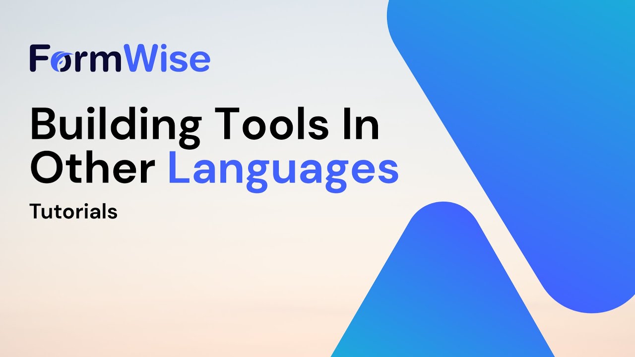 Building AI Tools For Other Languages In FormWise