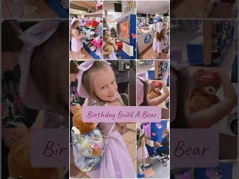 Birthday shopping build a bear #shopping #birthdayvlog #birthdayshoppingvlog #buildabear