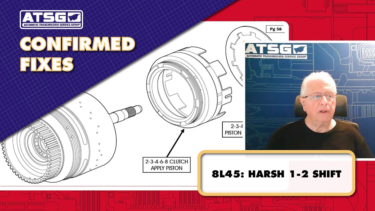 ATSG - 8L45: HARSH 1-2 SHIFT