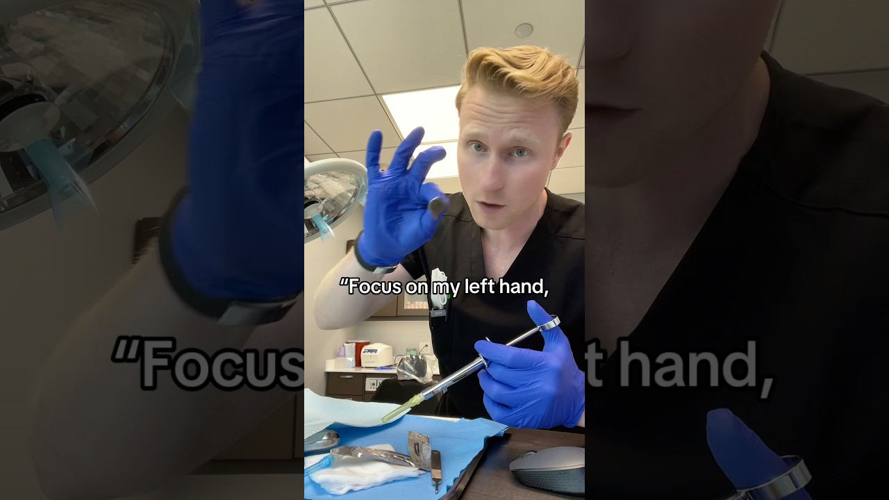 Dental Injection Trick That Works! #oralsurgery #dentist #doctorgallagher