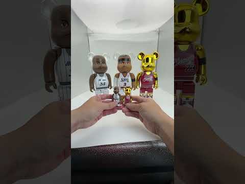 BEARBRICK 400%+100% O‘Neal、Jordan、Iverson