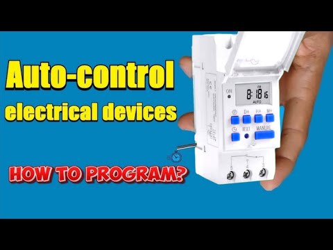 programmable digital timer switch | timer switch setting