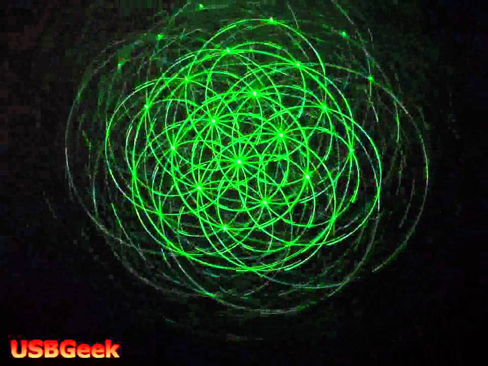 Galaxy Green Laser Pointer