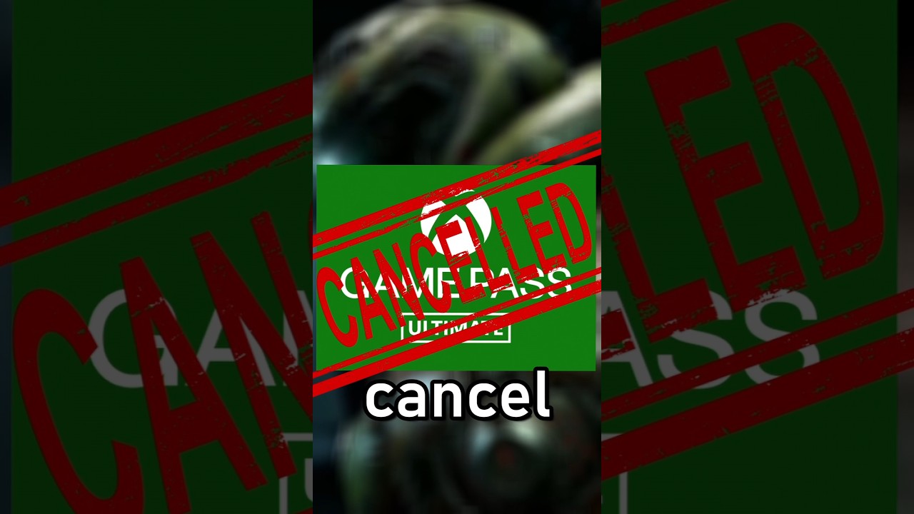 Xbox Game Pass Is Over! #xbox #gaming #xboxgaming