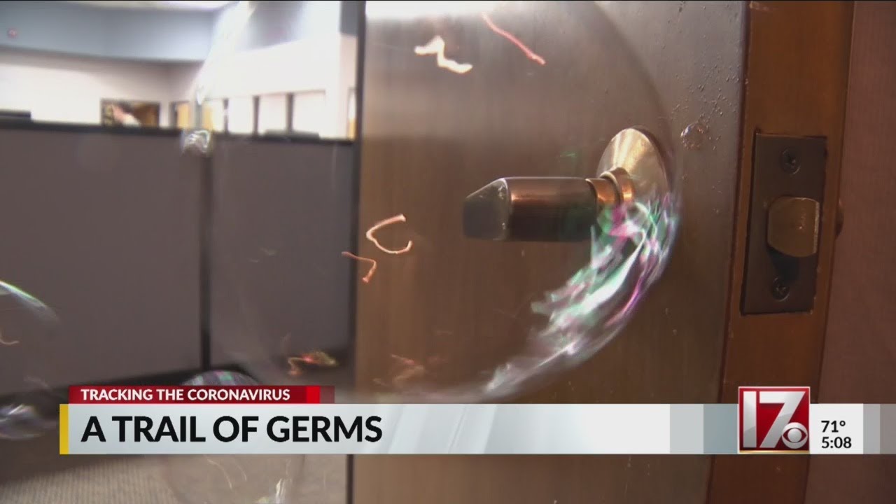 A trail of germs
