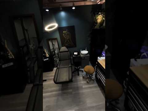 Tattoo studio tour - studio organization ! #studio