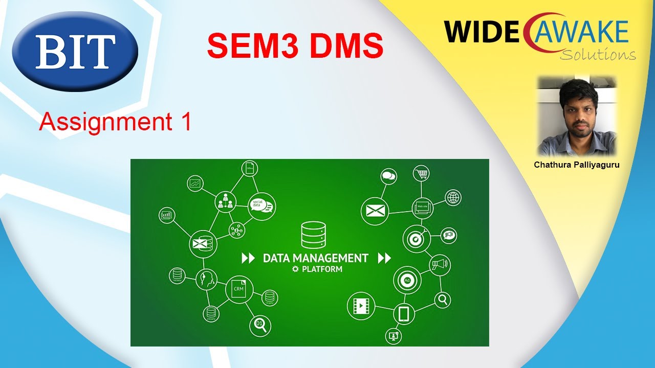 BIT SEM3 Data Management Systems - Assignment 1