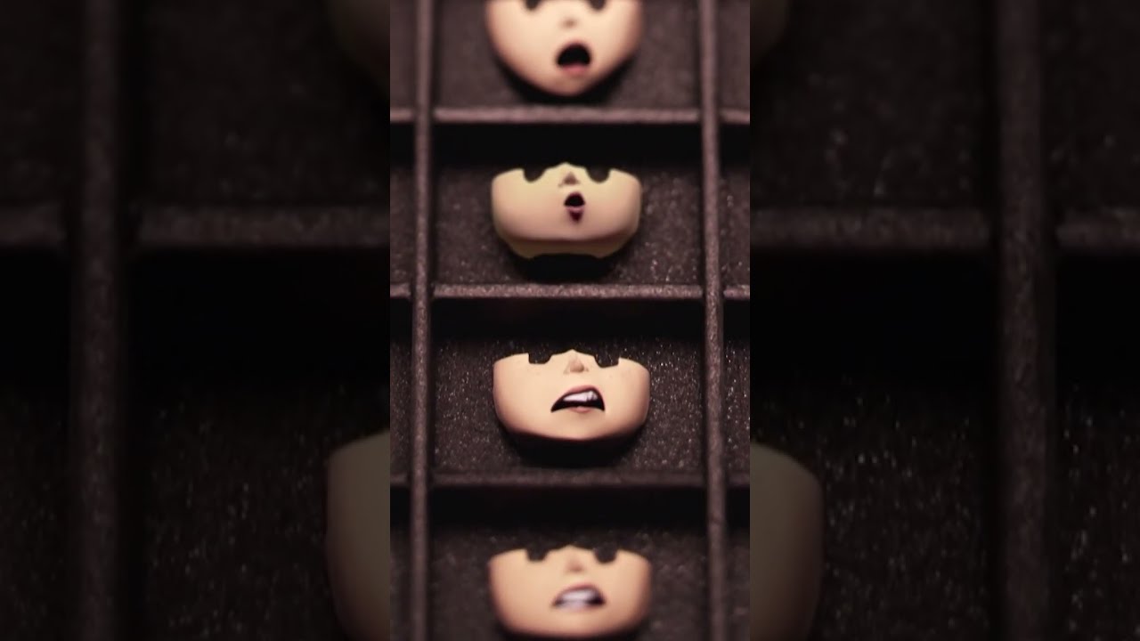 Coraline's replacement faces allowed a variety of unforgettable expressions. #laikastudios #Coraline
