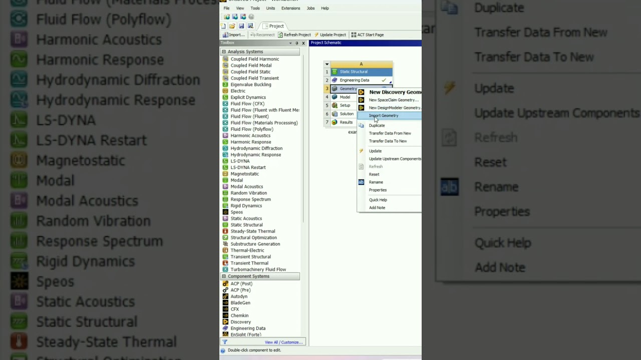Introduction to ANSYS Workbench: Basic Steps to Get Started
