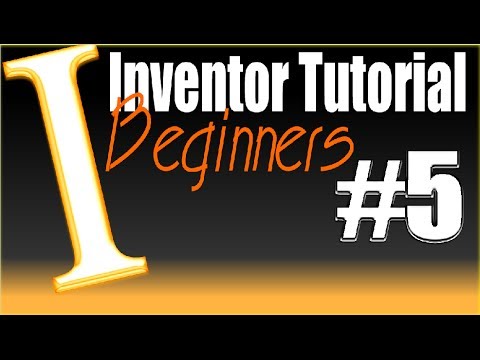 5-Inventor Beginner Tutorial: First 3D model Video Lecture - Autodesk ...