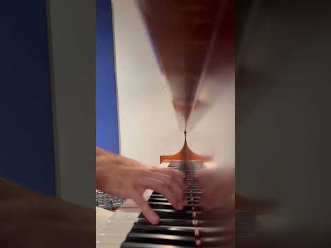 Playing around with a new piano piece