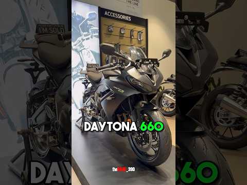 Daytona 660 Launched! #shorts #biker #daytona #triumph