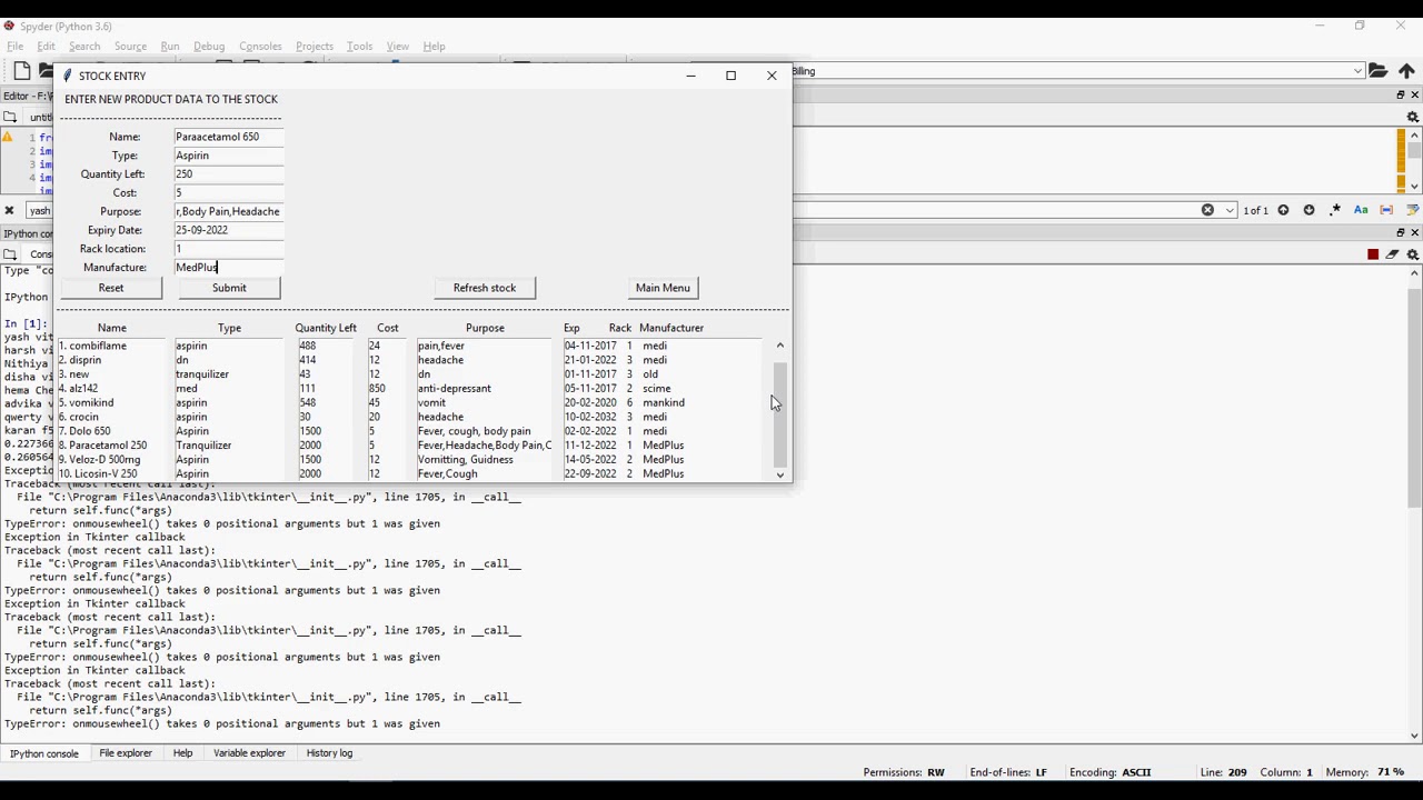 Medical Billing in Python - OKOK PROJECTS- Final Year Projects ...