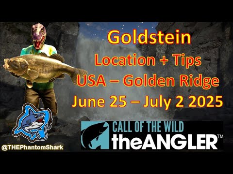 Legendary Fish Goldstein This Week June 25 - July 2 2025 USA Golden Ridge COTW: The Angler