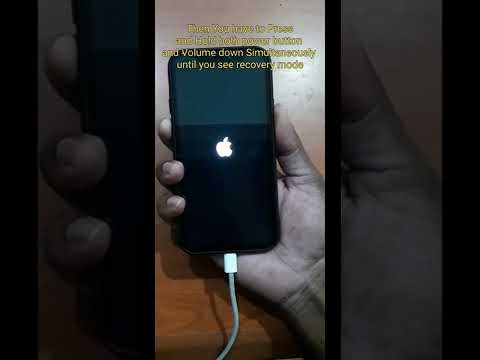 How get into Recovery mode or iTunes mode from iPhone 11 pro