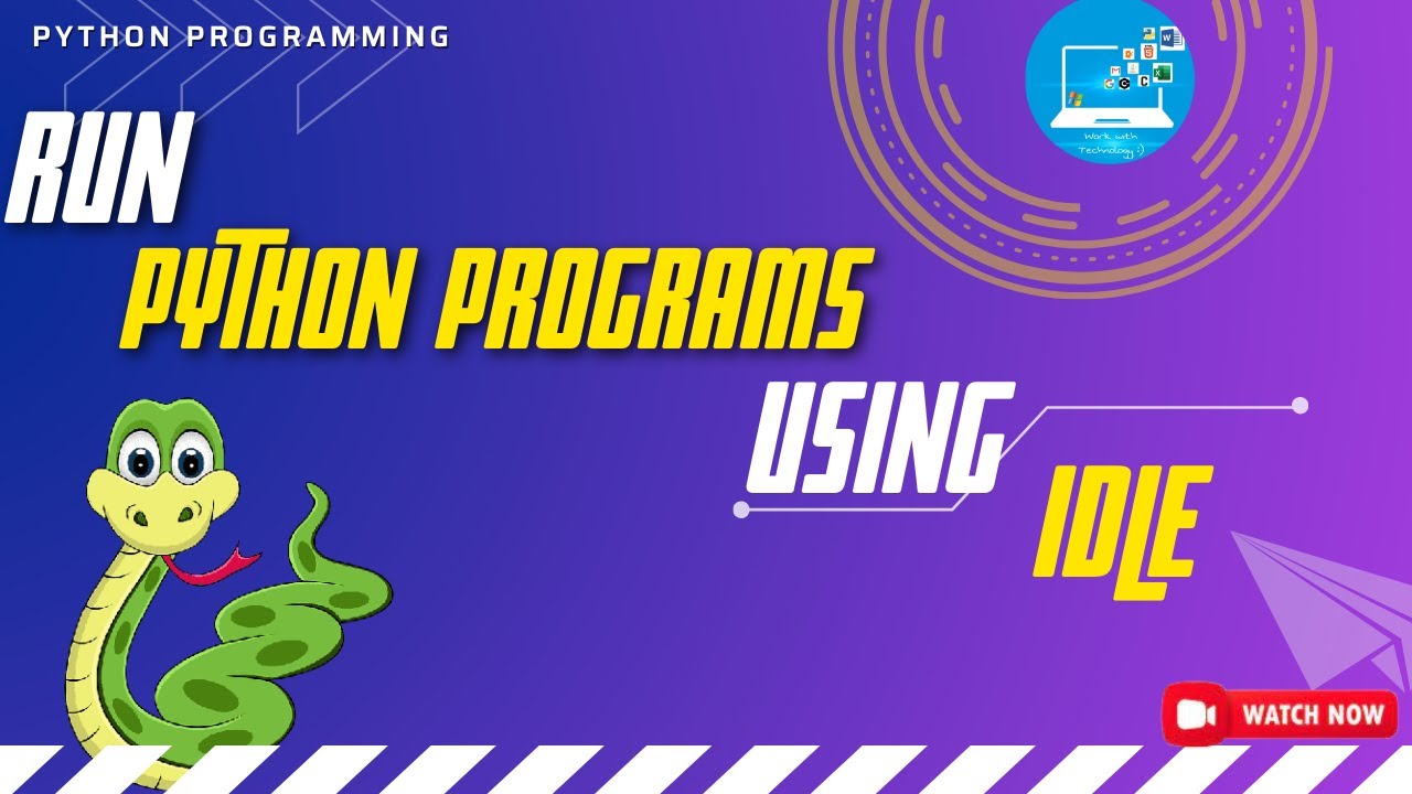 How to run Python Program using IDLE [2023] || Setup python IDLE