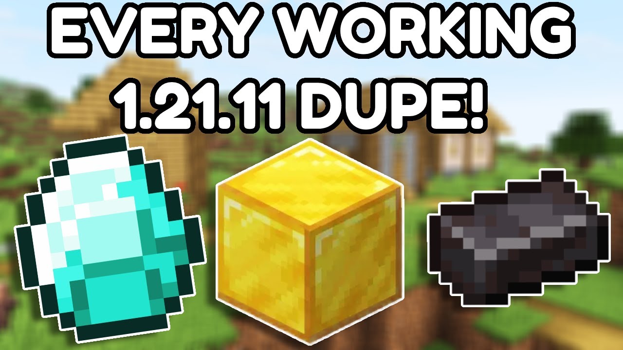 EVERY Working Minecraft Multiplayer Duplication Glitch for Java 1.21.11