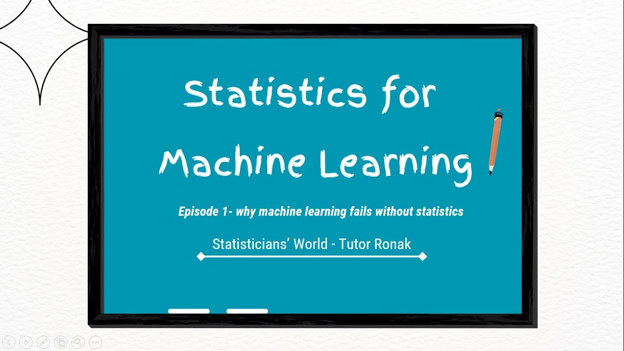 Stats for ML- Episode 1- Why Machine Learning Fails Without Statistics