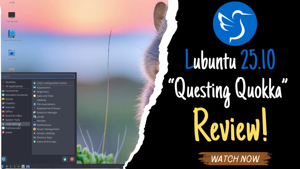 Lubuntu 25.10 Review | Questing Quokka Brings LXQt 2.2