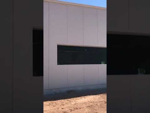 Mesa, AZ Metal Building At End of Construction
