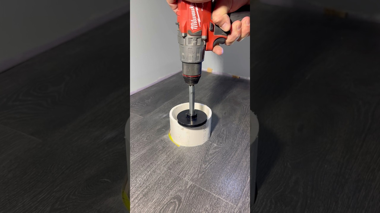 How to set a toilet flange. #bathroomremodel #toilet #plumbing #remodel #homeimprovement