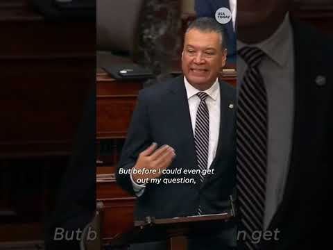 Sen. Padilla emotional as he speaks about removal from DHS briefing #Shorts
