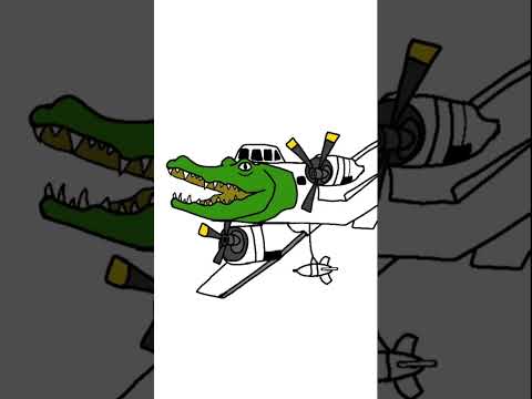 how to draw bombardino crocodilo#braintest