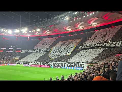 Eintracht Frankfurt vs Tottenham Hotspur Choreography 17-04-2025