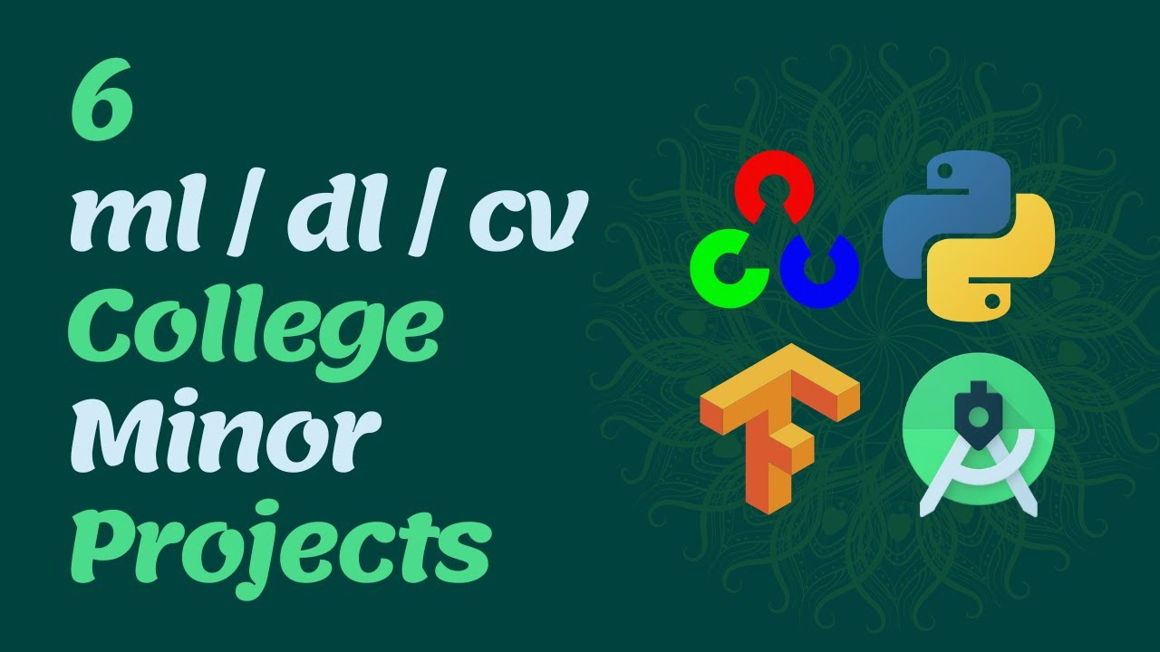 Computer vision projects | minor projects | machine learning | college projects | with code